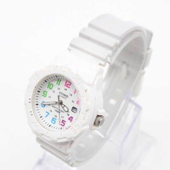 Casio | Accessories | Casio Watch Womens White Tone Steel Classic White ...